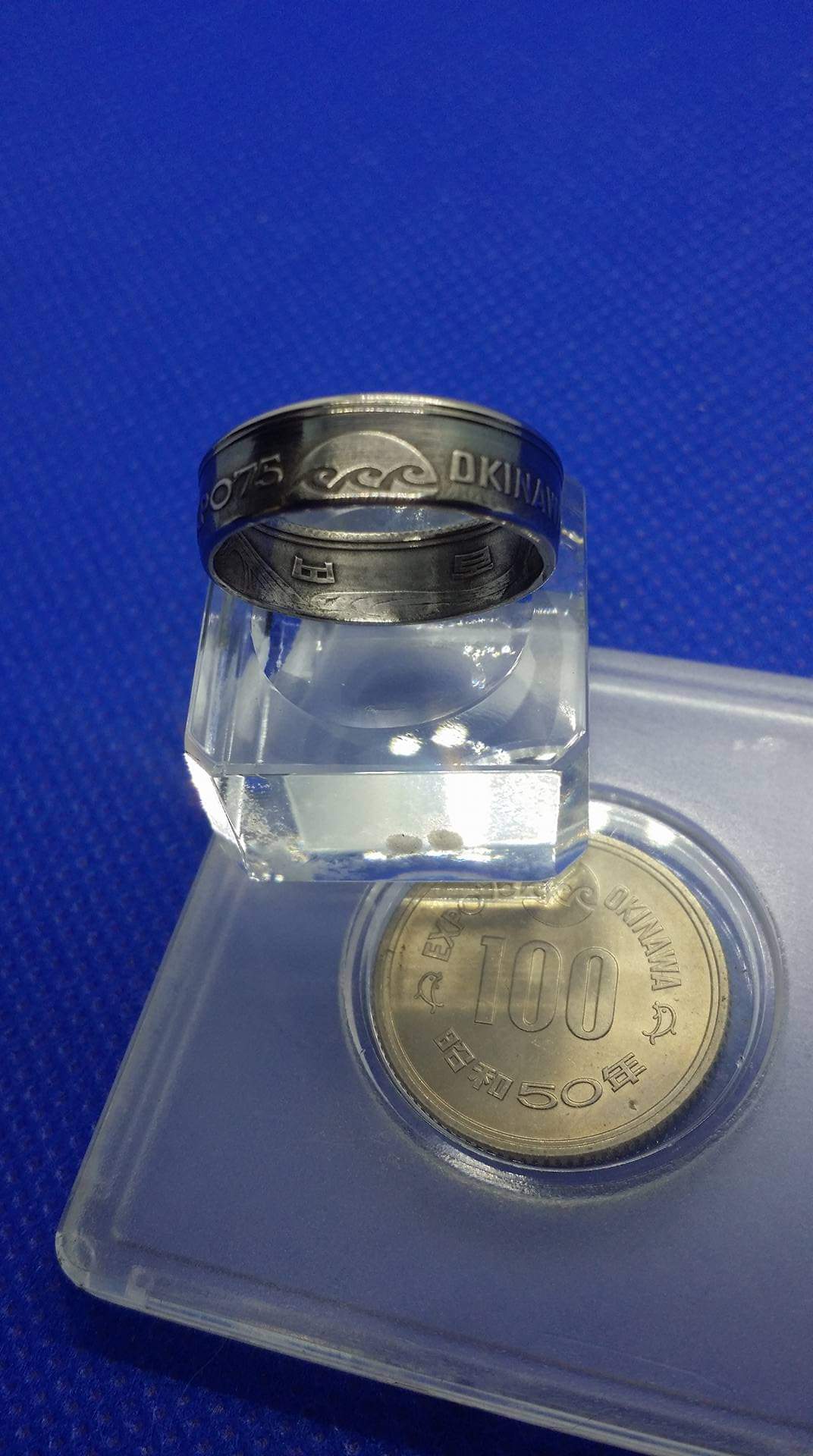 Okinawa 1975 Exposition Ring | The U.S. Coin Works Co.